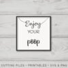 Enjoy Your Poop – Origin SVG Art