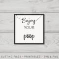 Enjoy Your Poop – Origin SVG Art