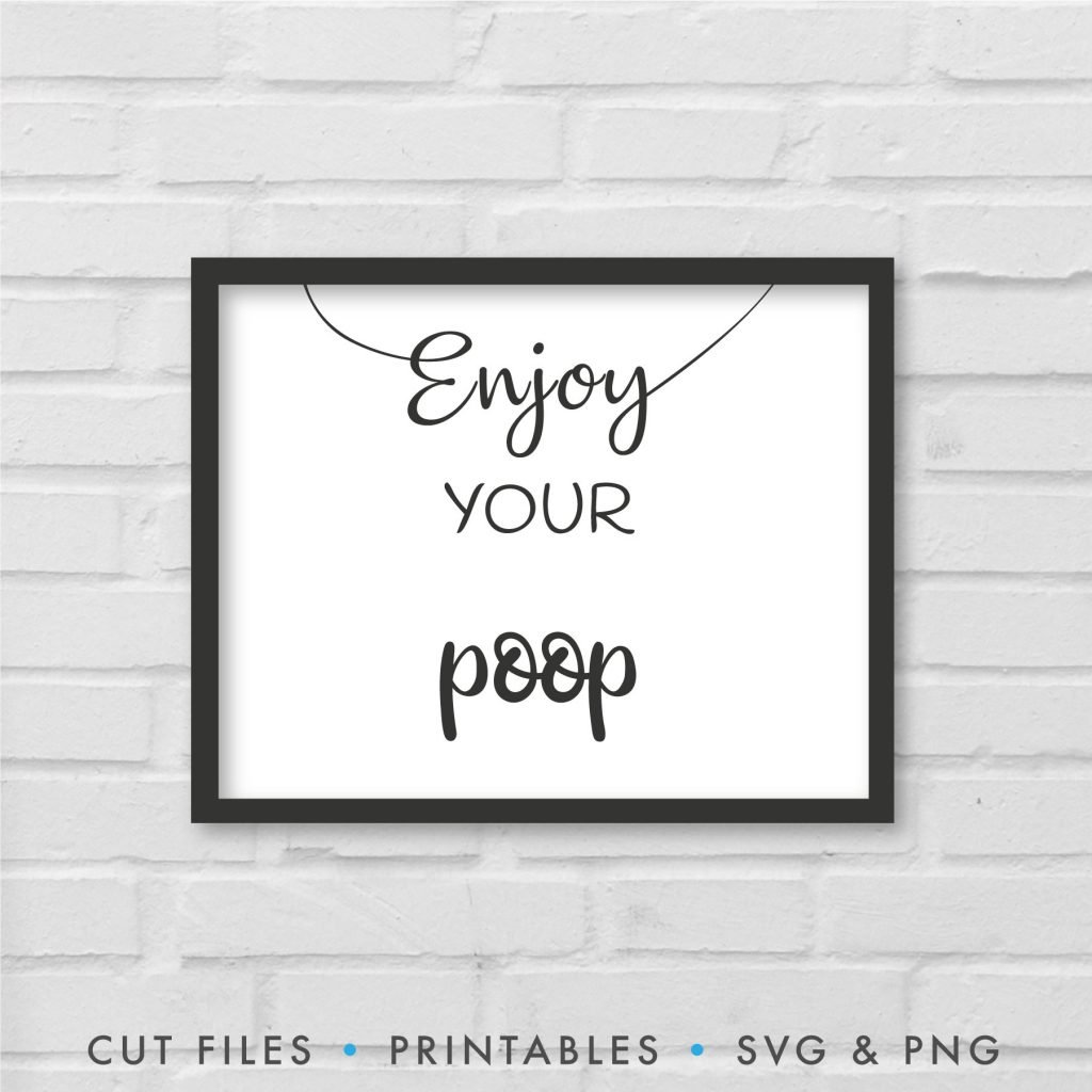 Enjoy Your Poop – Origin SVG Art