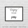 Enjoy Your Poop – Origin SVG Art