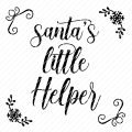 Santa’s Little Helper Printable Sign File – Origin SVG Art