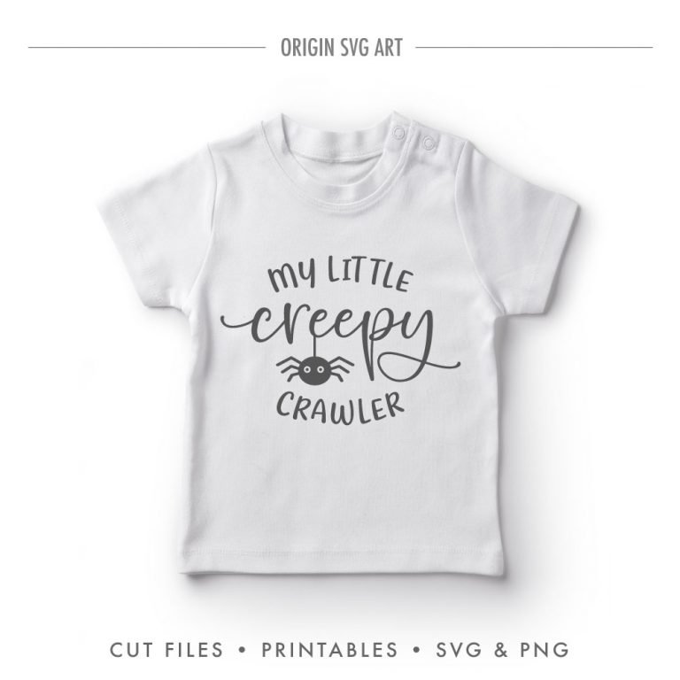 My Little Creepy Crawler, Halloween SVG – Origin SVG Art