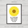 Be A Sunflower, Stand Strong And Follow The Sun SVG – Origin SVG Art