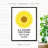 Be A Sunflower, Stand Strong And Follow The Sun SVG – Origin SVG Art