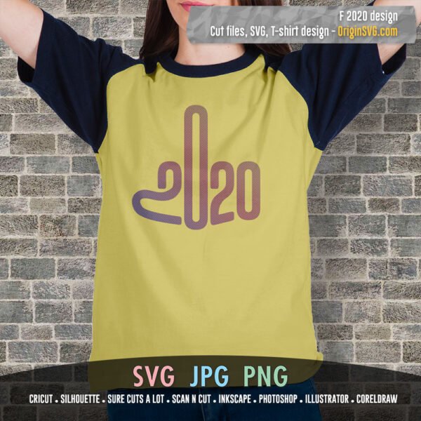F Word 2020 Middle Finger Year 2020 Design – Origin SVG Art