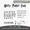 Harry Potter Font SVG Cut files – Origin SVG Art