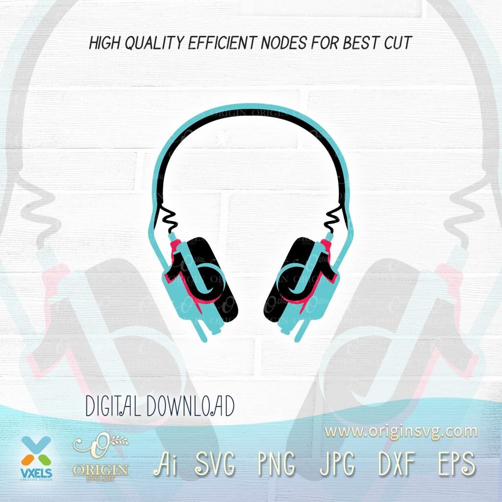 Tiktok Fonts Bundle Svg All In One Alphabet And Numbers Tik Tok 3 Style