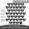 Mickey Mouse Font SVG 2 in 1 Bundle – Origin SVG Art
