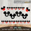 Mickey Mouse Font SVG 2 in 1 Bundle – Origin SVG Art