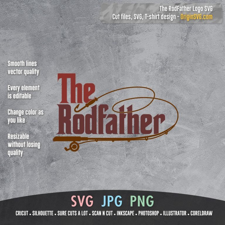 The Rodfather Logo SVG – Origin SVG Art