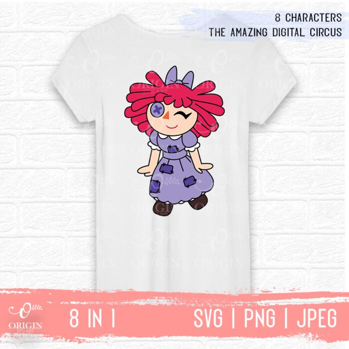 The Amazing Digital Circus SVG – Origin SVG Art