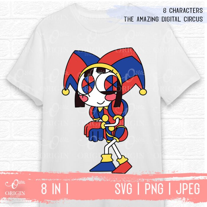 The Amazing Digital Circus SVG – Origin SVG Art