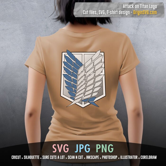 Attack On Titan Logo SVG – Origin SVG Art