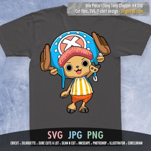 One Piece Tony Tony Chopper SVG – Design #4 – Origin SVG Art