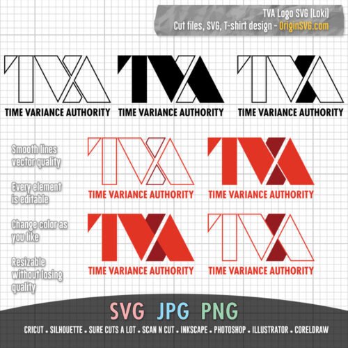 TVA Logo Loki Logo SVG – Origin SVG Art